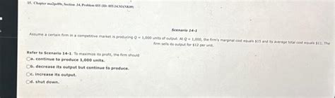 Solved 15 Chapter Ma3peipr Section 14 Froblem Es5 1D Chegg