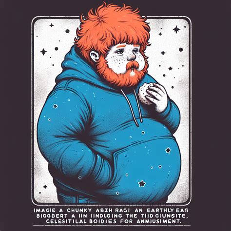 Caseoh The Fat Ginger Dude Wearing A Blue Hoodie And Is The Fat Blank