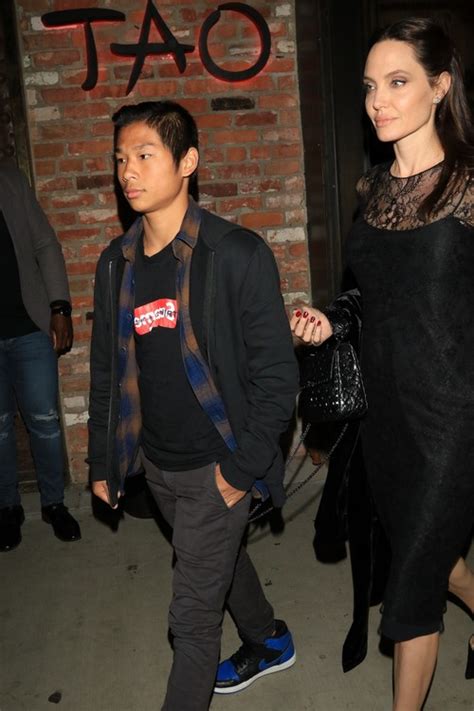Angelina Jolie Takes Son Pax Jolie Pitt For A Lonely Mothers Day