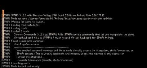 mods not showing in game r smapi