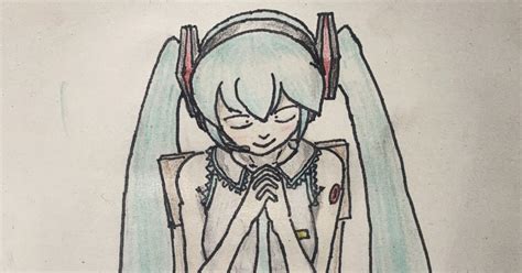 祈り Hatsune Miku Kitpaのイラスト Pixiv
