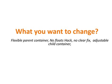 CSS3 Flex Layout PPT