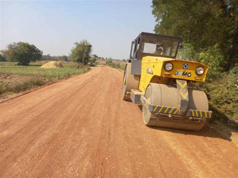 မင်းဘူးမြို့နယ် ကန်ရေ ရေမြက် ကျေးရွာချင်းဆက် မြေနီလမ်းခင်းခြင်းလုပ်ငန်း ဆောင်ရွက်ပြီးစီး