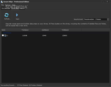Portable Secure Wipe Download Softpedia