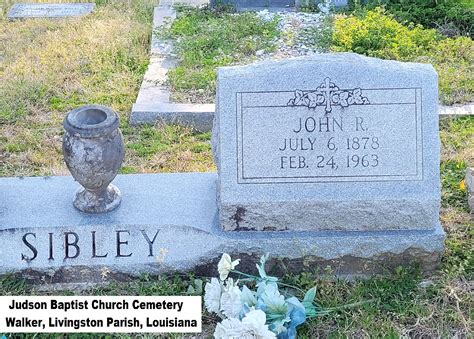 John Robert Sibley 1878 1963 Find A Grave Memorial