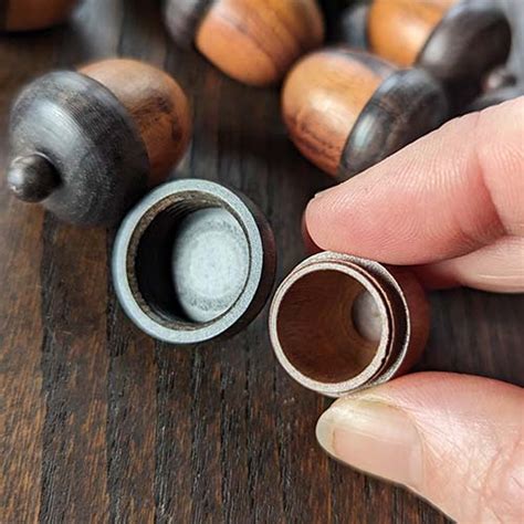 Acorn Trinket Secret Stashes For Tiny Trinkets