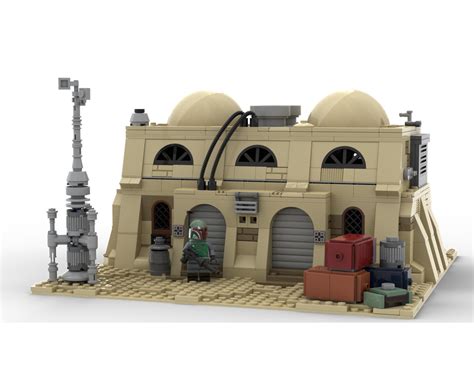 Lego Moc Sw Tatooine Mos Eisley Estate 2 By Legatoflegion