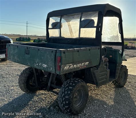 2005 Polaris Ranger 500 Utility Vehicle In Abilene Ks Item Nf9302 For Sale Purple Wave