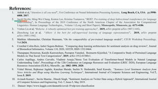 Comparative Analysis Of Transformer Based Pre Trained Nlp Models Pptx