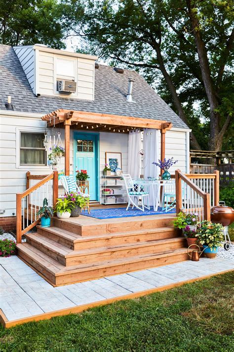 11 Diy Small Deck Ideas To Steal From This Colorful Outdoor Space