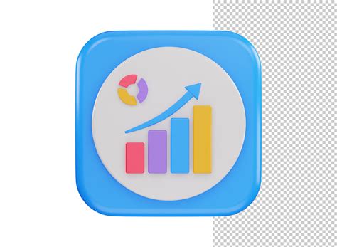 Pie Chart And Bar Chart Icon 3d Render Graphic By Crop3dbusiness · Creative Fabrica