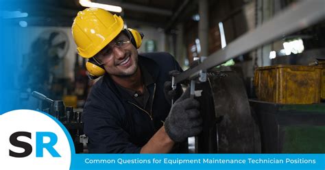 Equipment Maintenance Technician Interviews Staff Right Solutions