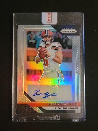 2018 Panini Prizm Baker Mayfield Panini Sealed Rc Auto Ebay
