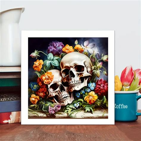 1 шт Набір різнокольорових малюнків зі стразами з квітковим Temu Germany