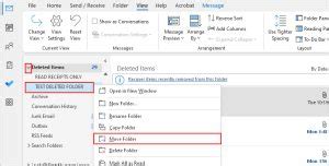 How To Find Missing Folders In Outlook