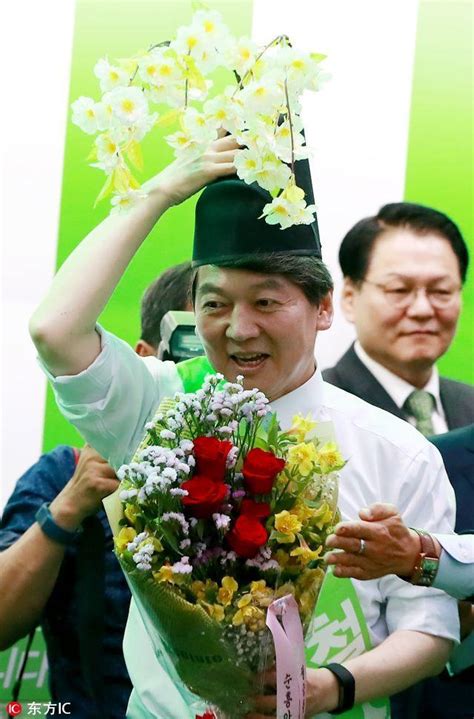 韓國總統候選人安哲秀為大選拉票 戰鬥力滿滿 每日頭條