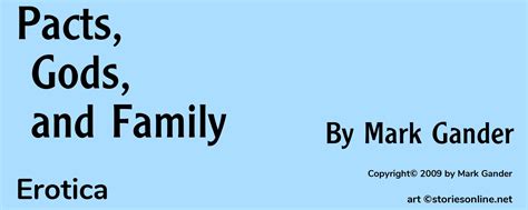 Pacts Gods And Family Erotic Sex Story