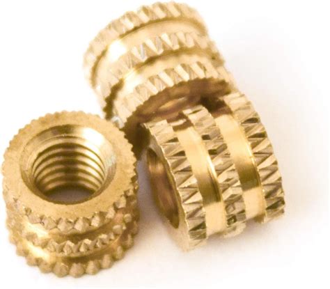 Jandj Products M4 Brass Insert 5 Mm Length Female Thread