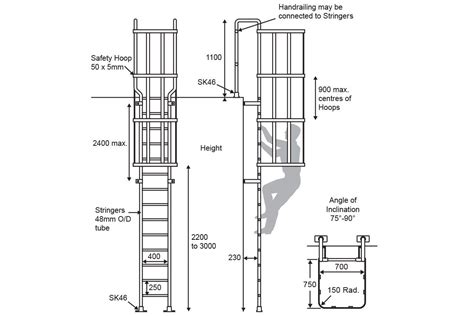 Fixed Ladders Vertical Access Ladder Surespan