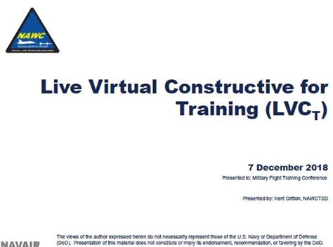 Live Virtual Constructive for Training (LVCT) | Military