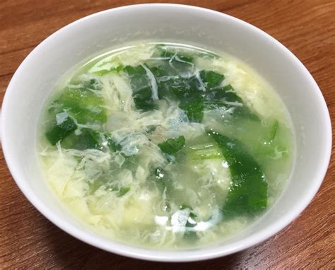 【小白菜蛋花汤的做法步骤图，怎么做好吃】小丫头妈妈下厨房