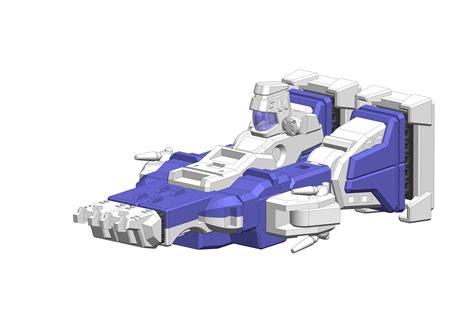Sdf 1 3d Model 3d Print Sd Machine Style The Workshop Macross