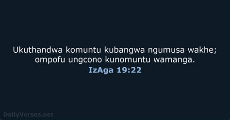 Okthoba 2 2020 Amavesi EBhayibheli Osuku IzAga 19 22 DailyVerses Net