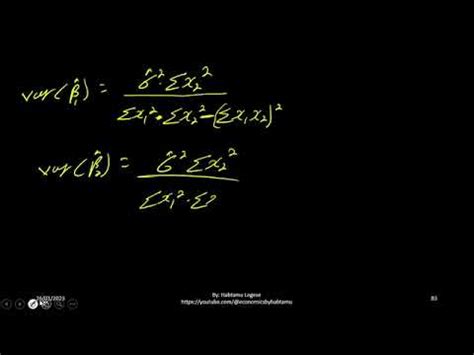Econometrics In Amharic Multiple Linear Regression Chapter Part YouTube