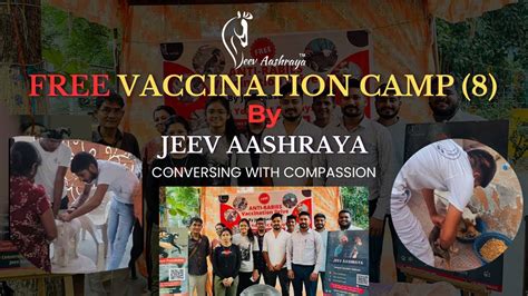 8th Free Vaccination And Health Check Up Camp By Jeev Aashraya Every Sunday Jeevaashraya