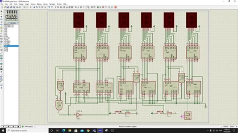 Digital Clock Proteus Youtube