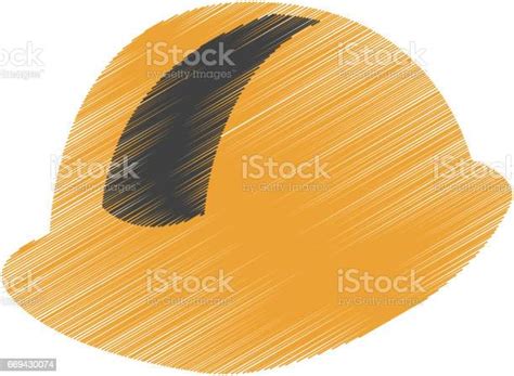 頭盔建設孤立的圖示向量圖形及更多一個物體圖片 一個物體 下面 保護 Istock