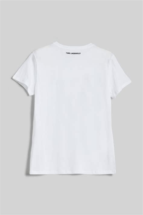 TriČko Karl Lagerfeld Boucle Choupette T Shirt White Vermont Cz
