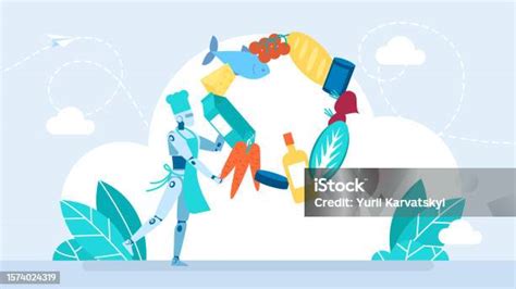 멀티태스킹 로봇 요리사 부엌에서 음식을 요리하는 로봇 로봇은 음식을 저글링합니다 요리 자동화 주방 멀티태스킹 기계 Ai는