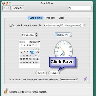 Manually Change The Date And Time On A Mac