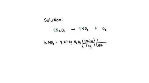 solved calculate how many miles of no2 form when each quantity of