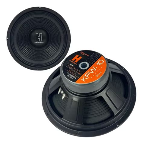Bocina De 10 Pulgadas Kpw 10 Medio 250w Audio Profesional Mercadolibre