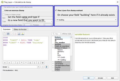 Qgis Using If Statement In Field Calculator To Write Values Into New