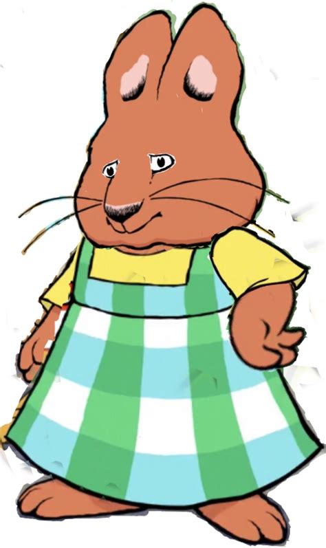 Louise Looking At You Happily While Being Nervous Shy Max And Ruby Bandana Girl Mario