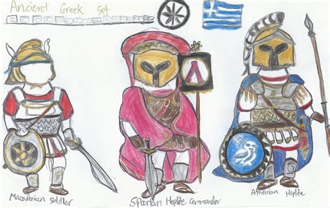 Sketches And Collections Of Military Figures From The Ages The