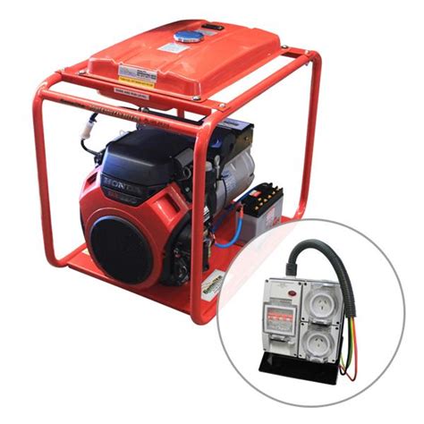 Genelite Honda 11kva Generator Worksite Approved Oz Toolbox
