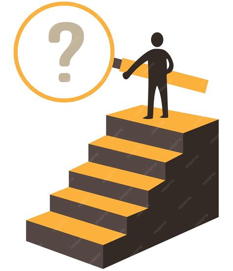 Premium Vector Finding Solution To Problem Question Mark Cartoon Flat Vector Illustration