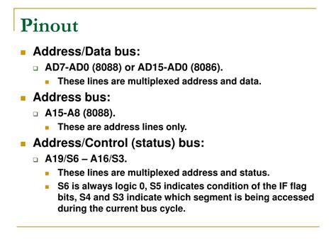 Ppt 8086 8088 Hardware Specifications Powerpoint Presentation Free Download Id 6657036