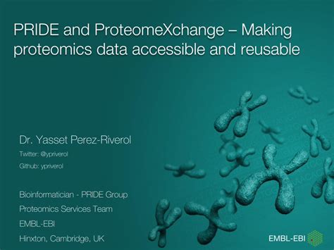 Pdf Pride And Proteomexchange Making Proteomics Data Accessible And