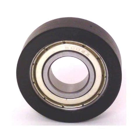 15x40x12mm Nylon Heavy Load pulley wheel roller Bearing with Tire – VXB ...