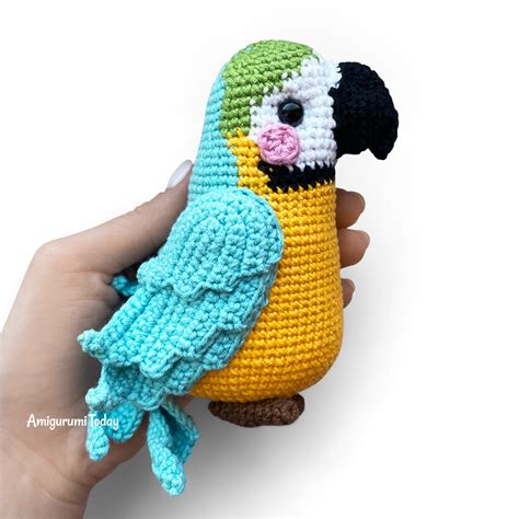 Free Crochet Macaw Parrot Amigurumi Pattern Amigurumi Today