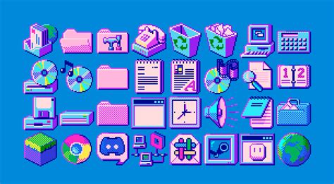 𝕎𝕚𝕟𝕕𝕠𝕨𝕤 𝟡𝟝 𝓟𝓛𝓤𝓢 Icon Pack 1 By Aconfuseddragon Computer Icon Iphone Icon Desktop Icons