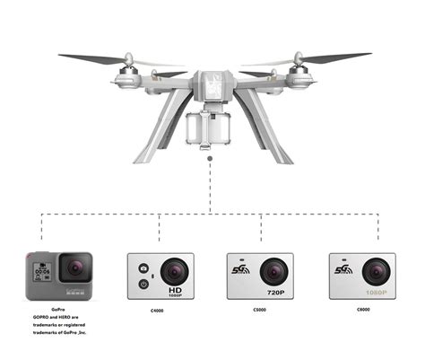 MJX Bugs 3 B3 Pro 5G WiFi FPV GPS RC Drone C6000 1080P Camera