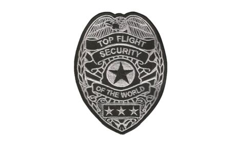 Top Flight Security Patch Unique Design