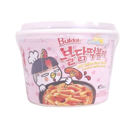 Samyang Buldak Hot Chicken Flavor Topokki Carbonara Topokki 179g