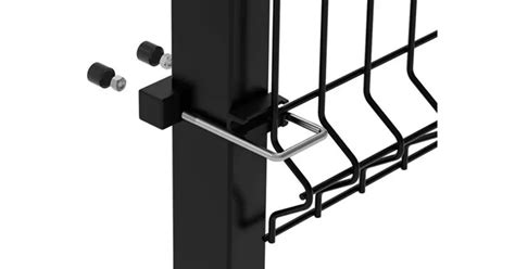 Pvc S Zártszelvény Oszlop Antracit Ral701660mmx40mmx14mm2600mm